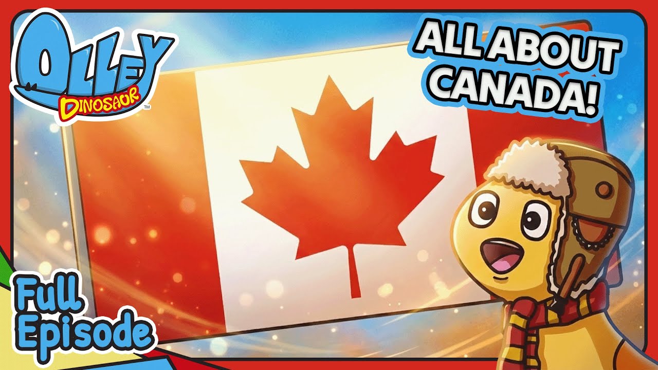 CANADA - Amazing Facts for Kids! | Olley Dinosaur | Learn Sing Explore ...