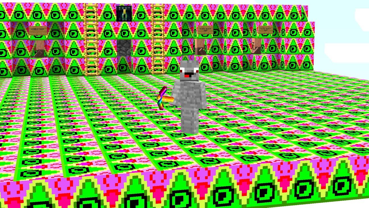 die ganze Base besteht aus Illuminati Blöcken.. Minecraft LUCKY BLOCK ...