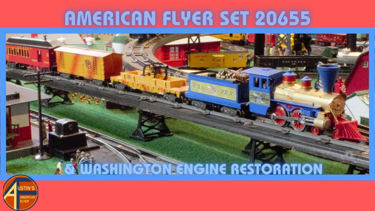 A 1960 American flyer #21089 Washington rebuild part 3. - YouTube