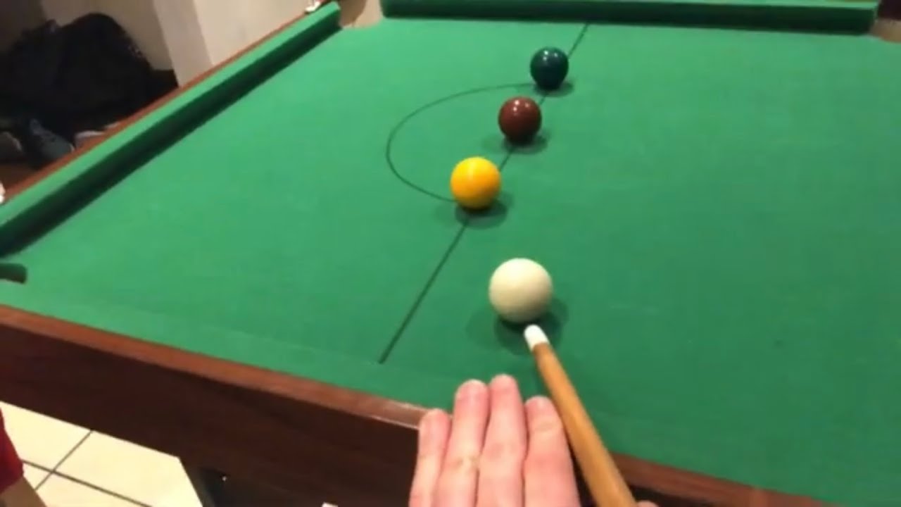 Snooker Shots Mini Table POV HeadCam Test #snooker #shots #video # ...