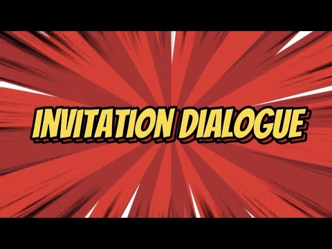 English Task Dialogue Invitation - YouTube