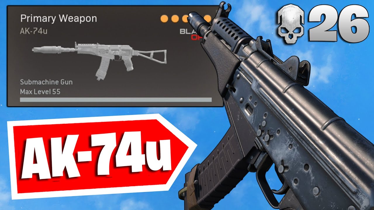 the "AK74u" is INSANE in WARZONE! BEST AK-74u CLASS SETUP! 26 KILL ...