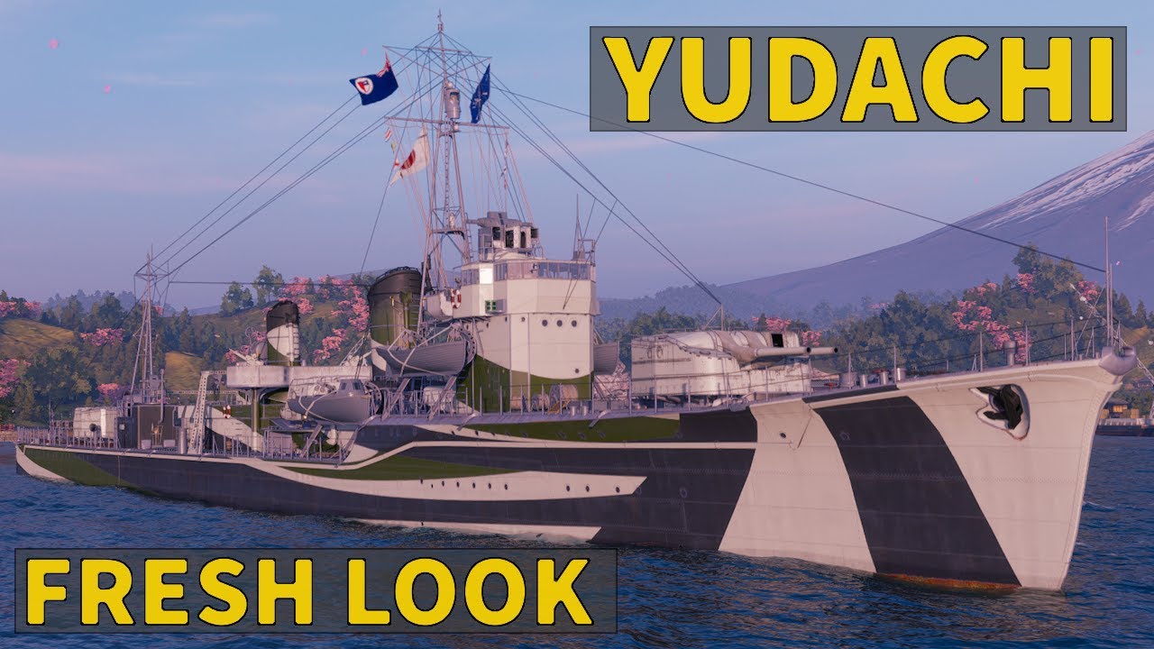 Yudachi - T7 Japanese Destroyer | World of Warships - YouTube