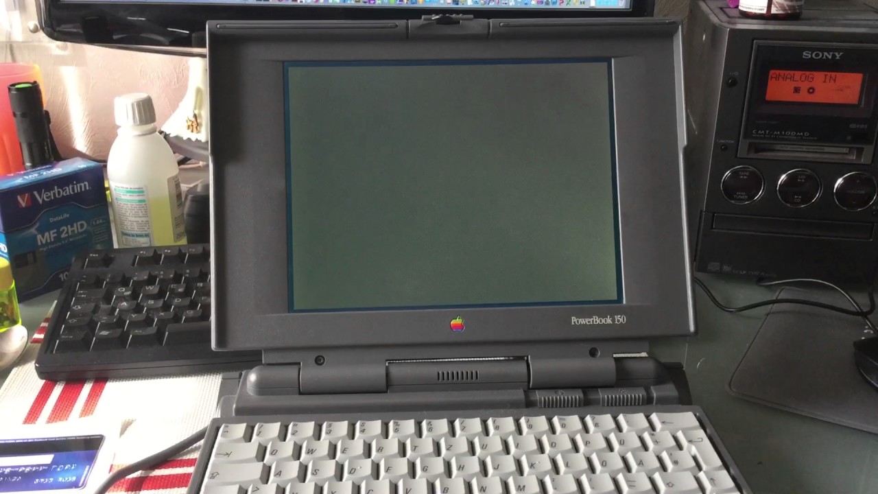 Apple PowerBook 150 being launched - YouTube