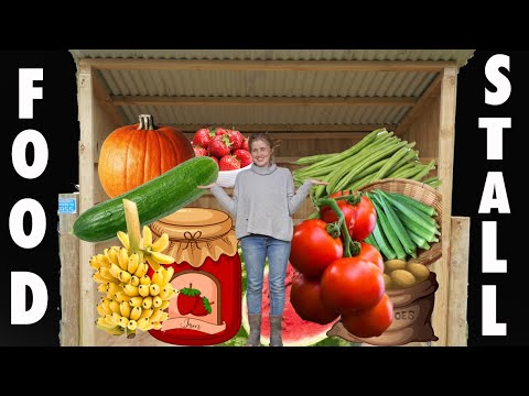 We built this EPIC food stall on our New Zealand homestead (vlog) - YouTube