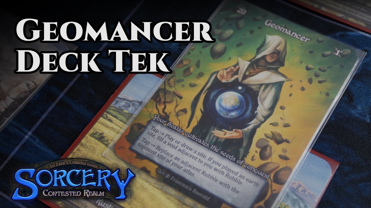Sorcery TCG Deck Tek: Geomancer Constructed Deck - YouTube