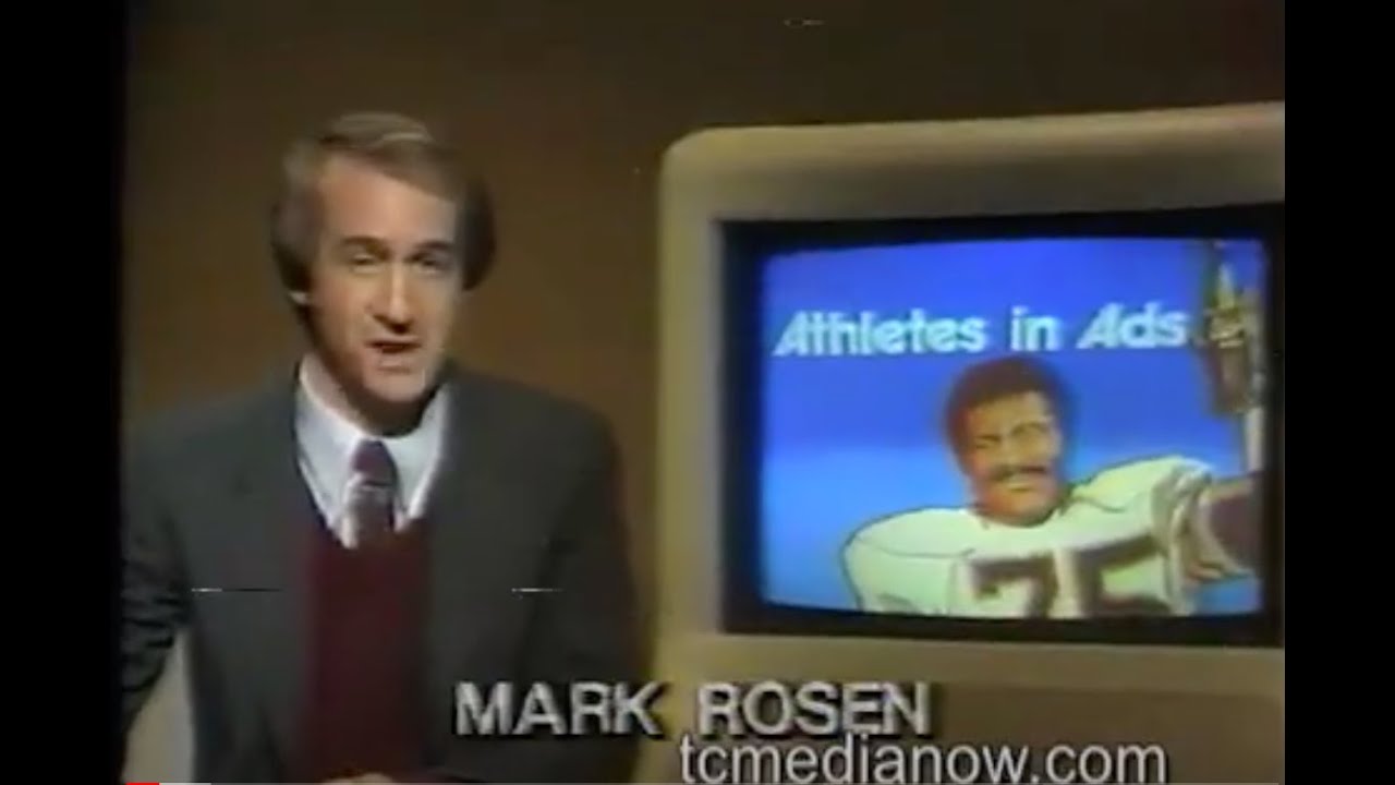 WCCO Mark Rosen's Report on Athletes in Ads, ?/1980? - YouTube