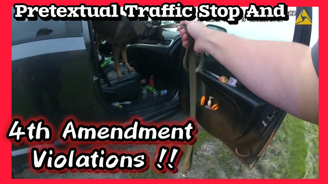 Pretextual Traffic Stop & K9🚨Pennsylvania vs Mimms Delta County Sheriff ...