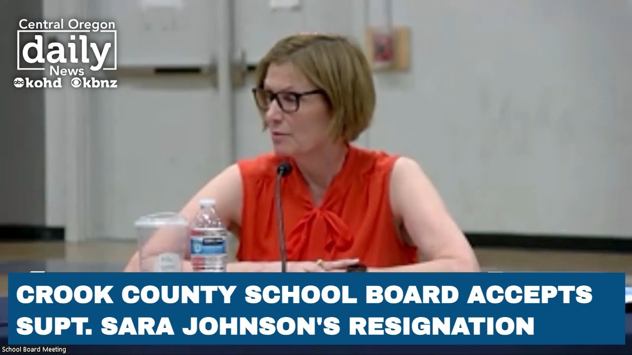 Crook County School Board accepts resignation of Superintendent Sara ...