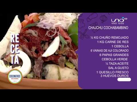 CHAJCHU COCHABAMBINO en Cocineros Bolivianos - YouTube