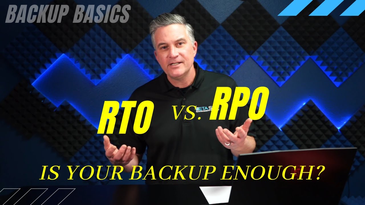Backup Basics- What is RTO vs. RPO? - YouTube