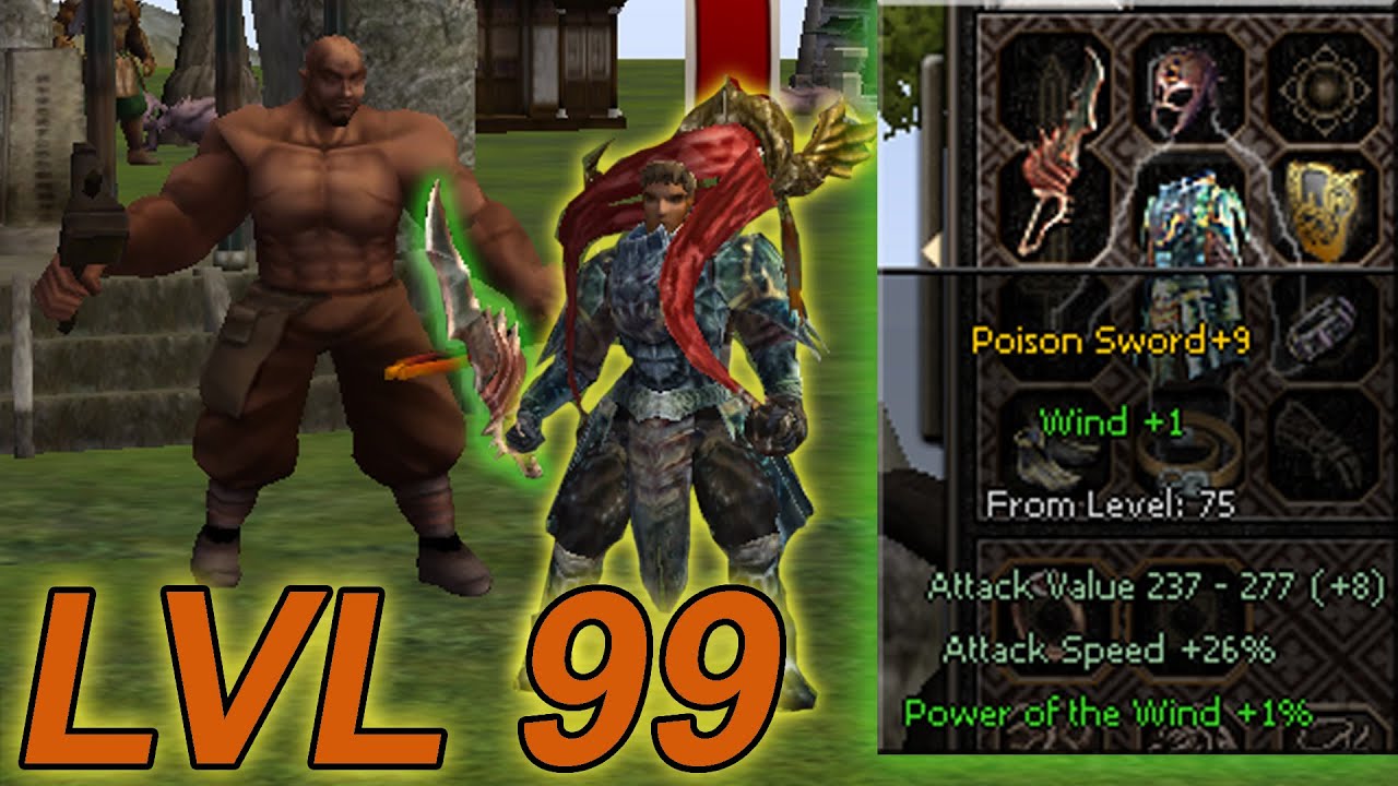 New Poison Sword | Level 1 to Champion - Metin2 - YouTube