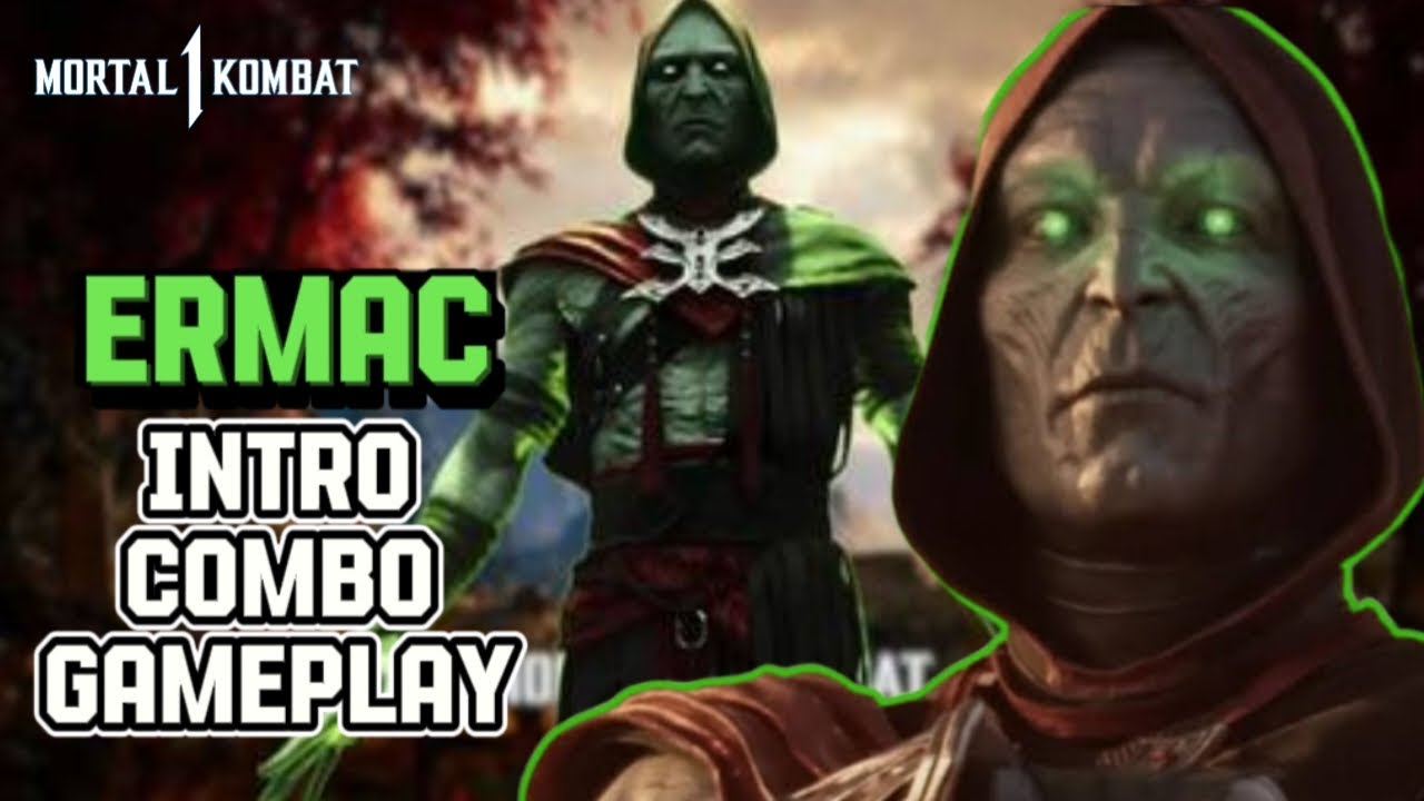 Mk1 Ermac Intro + Combo & Gameplay - YouTube