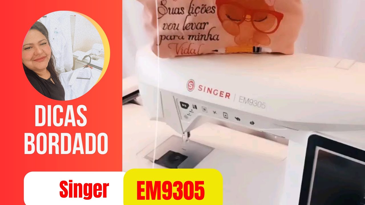 Desvendando os Segredos da Máquina de Bordar Singer EM9305 - YouTube