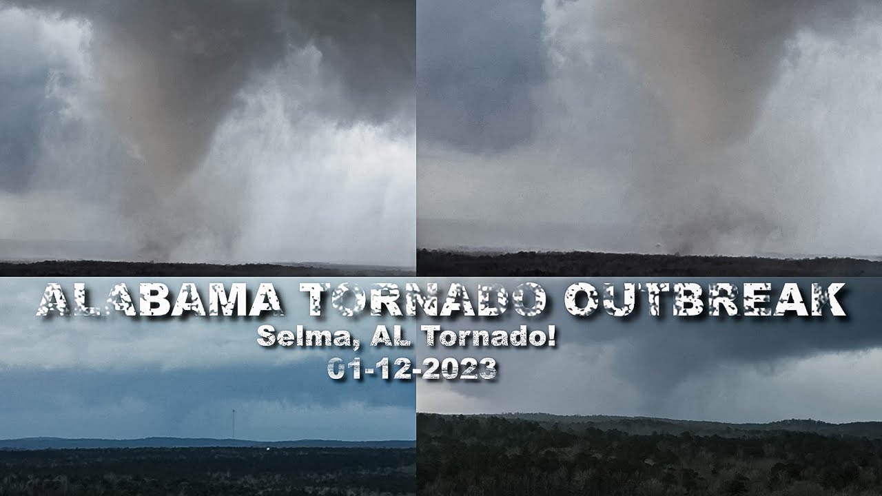 ALABAMA TORNADO OUTBREAK - O1/12/2023 - YouTube