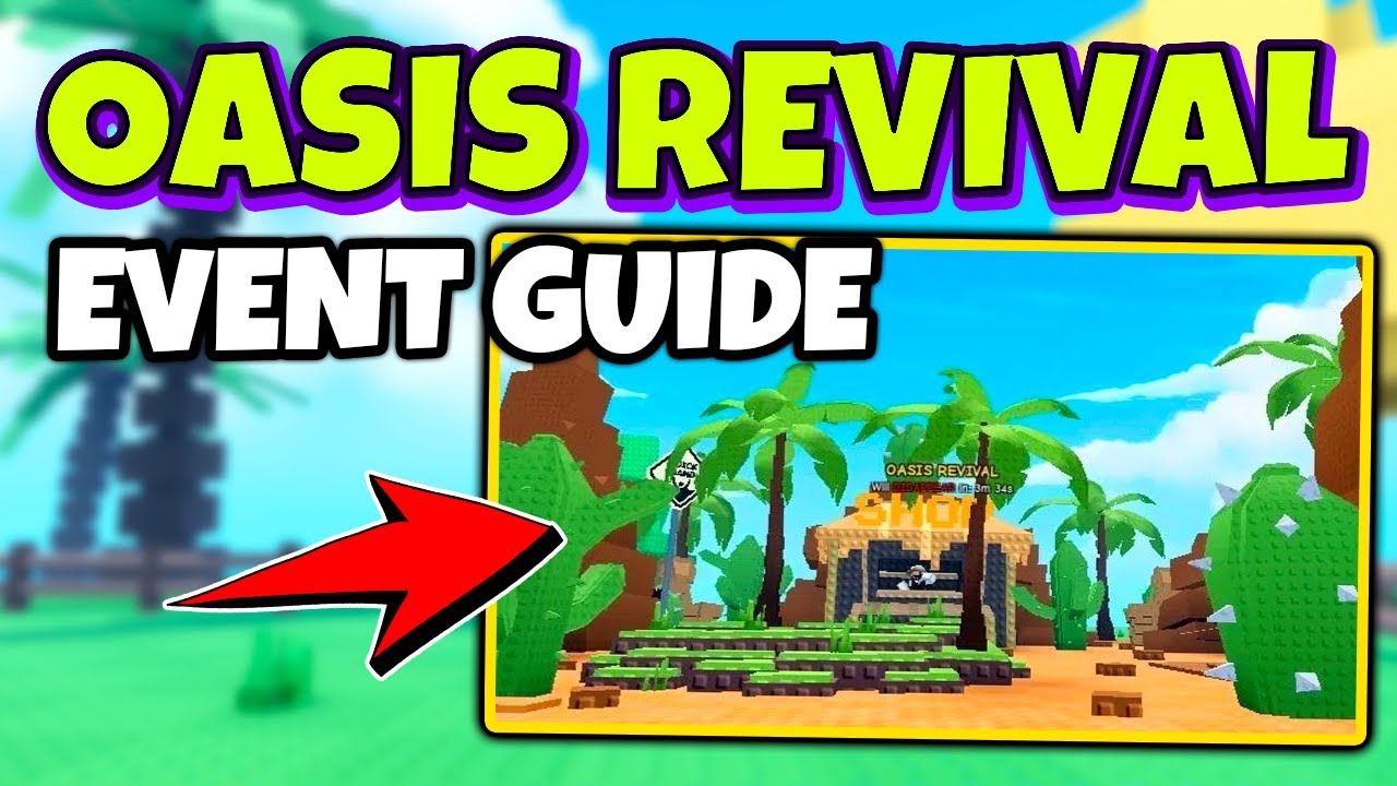 OASIS REVIVAL Event Guide in RAISE ANIMALS Roblox - How to Get Anubis ...