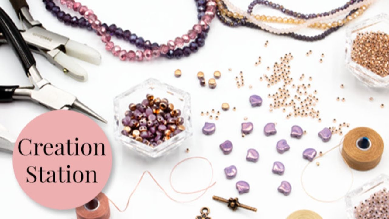 Let's Bead and Design Together - Creation Station - YouTube