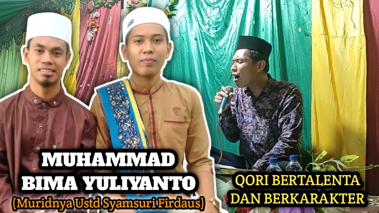 Muhammad Bima Yuliyanto (Muridnya Syamsuri Firdaus) pantasan suaranya ...