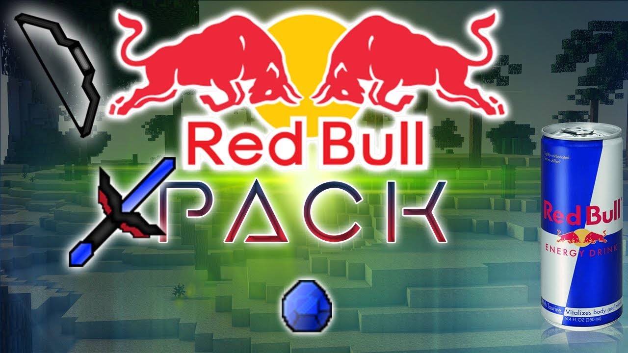 MINECRAFT: RED BULL PVP TEXTURE PACK! - YouTube