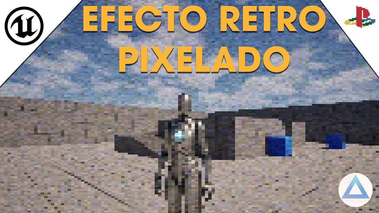 Como Crear un EFECTO RETRO PIXELADO en Unreal Engine 5 🎮 | Estilo PS1 ...
