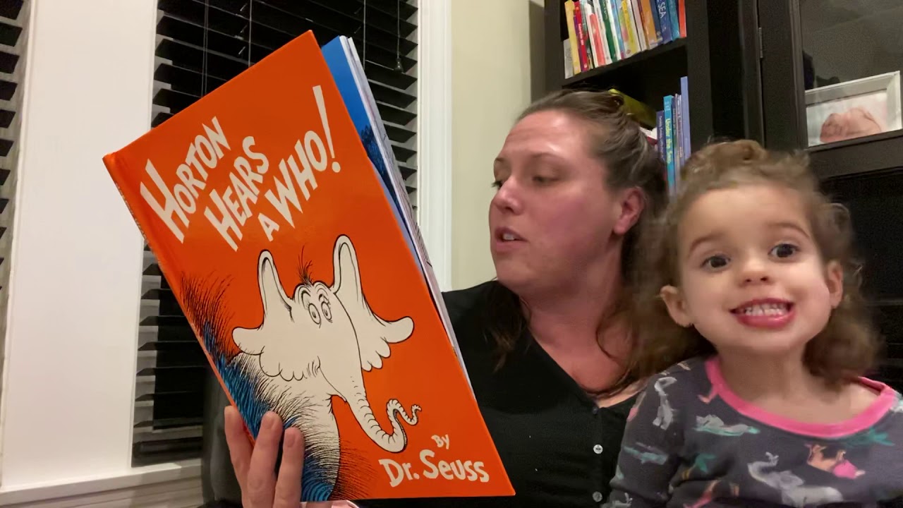 Horton Hears A Who, read aloud by Mrs. Estrela - YouTube
