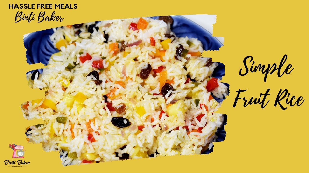 How to make #FruitRice | How to make #Yummy Fruit rice in Lockdown ...