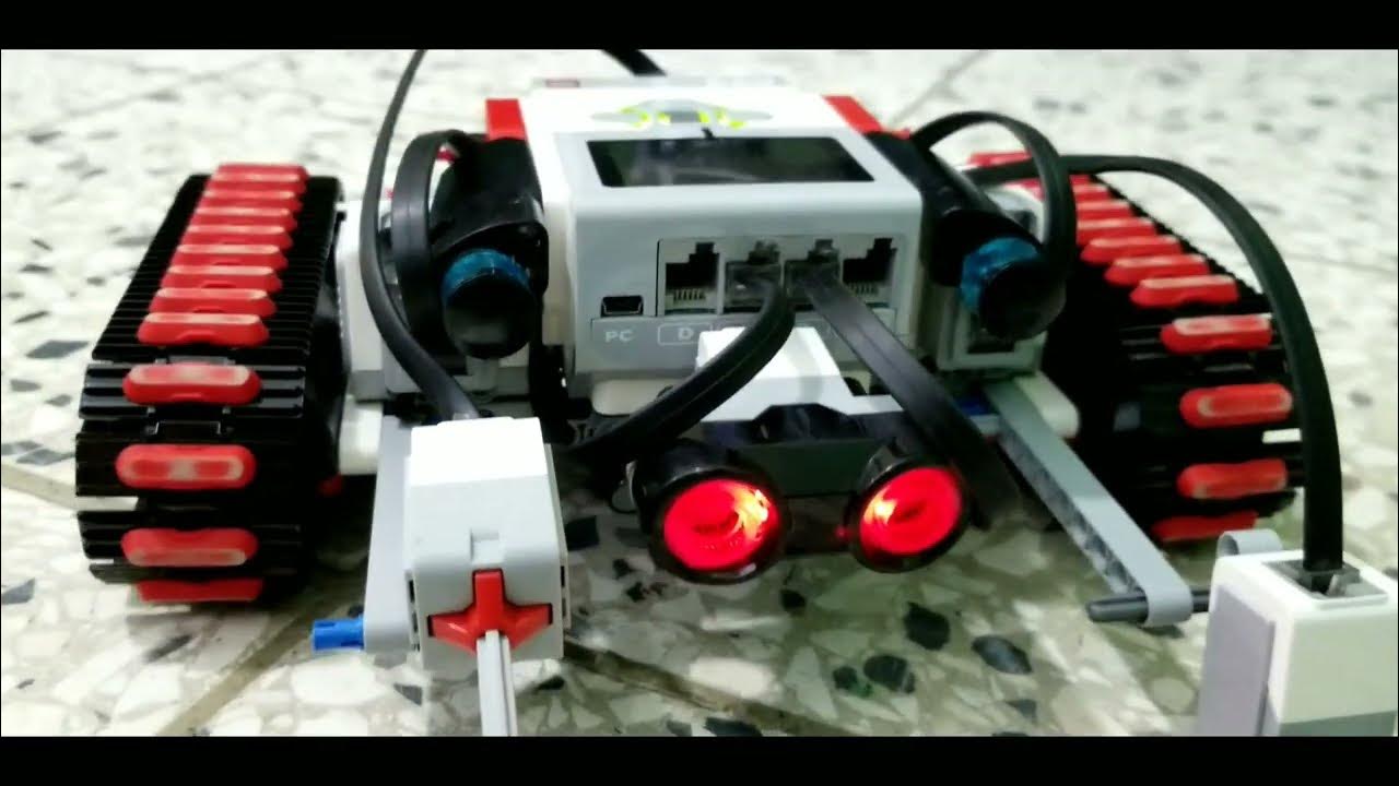 Robot EV3 Giros por Rotaciones y Grados - YouTube