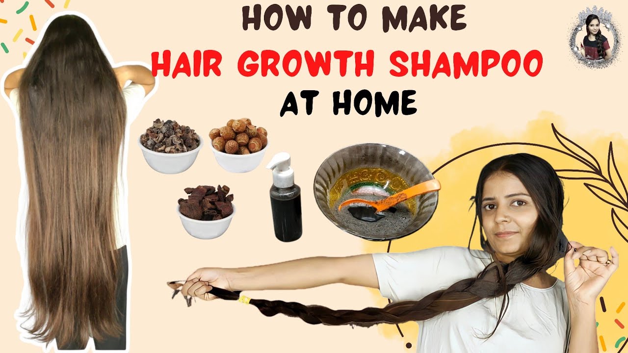 DIY herbal shampoo at home | बिना chemical वाला शैम्पू कैसे बनाए? DIY ...