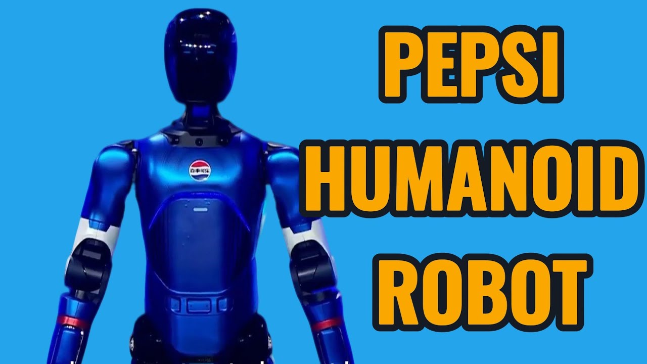 David Beckham Launches Pepsi Robot Called FIZZ BOT - YouTube
