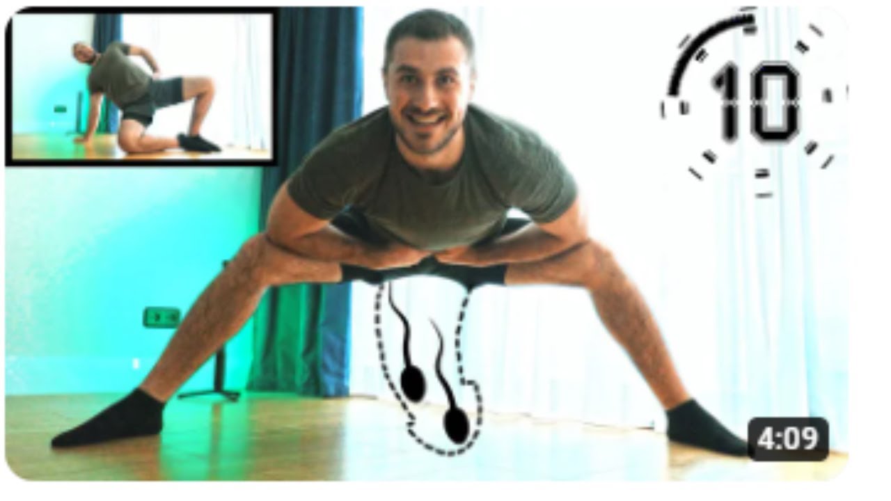 MALE PELVIC FLOOR EXERCISE TO BOOST BLOOD IN GROIN - YouTube