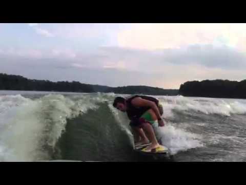 Wake Surfing 360, Shuv it, and more - YouTube