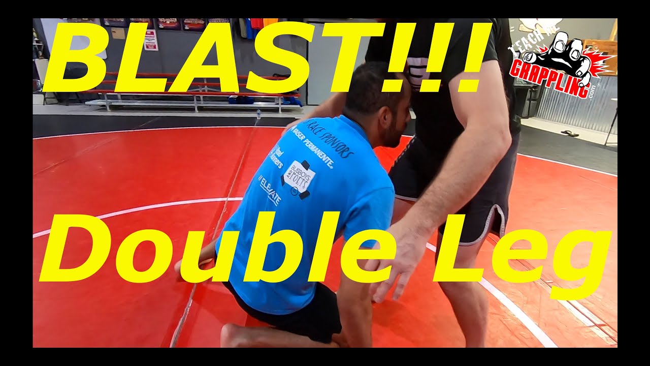 Avoid Submissions with a BLAST Double Leg Takedown! - YouTube