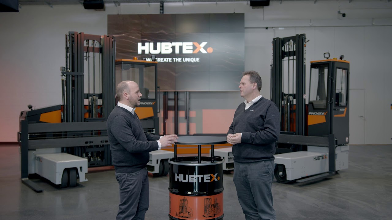 PhoeniX Mehrwegestapler - Das neue Universaltalent von HUBTEX - YouTube