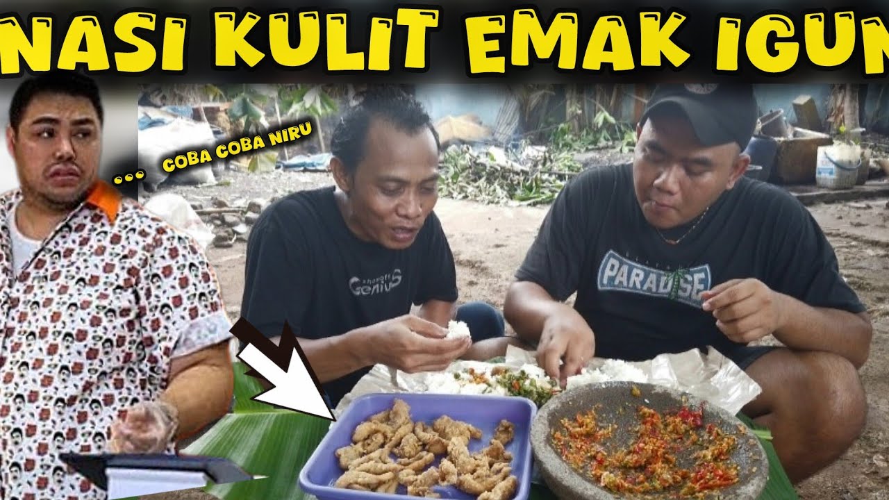 Membuat nasi kulit emak igun weeenakk tenan‼️ - YouTube