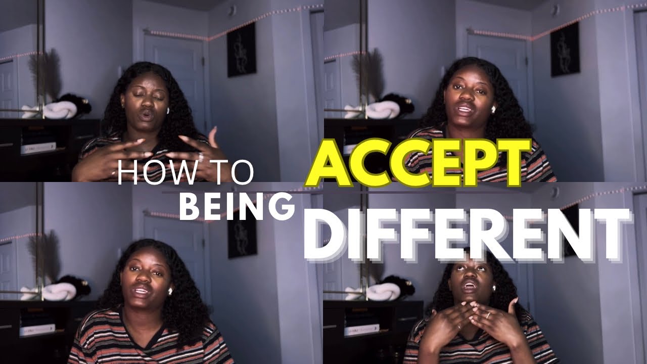 Love being YOU! How to be accept being different | Tips - YouTube