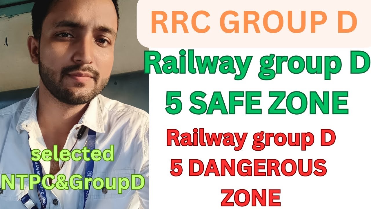 Railway GroupD 5 Safe Zone!! Railway GroupD Dangerous zone!! #railway ...