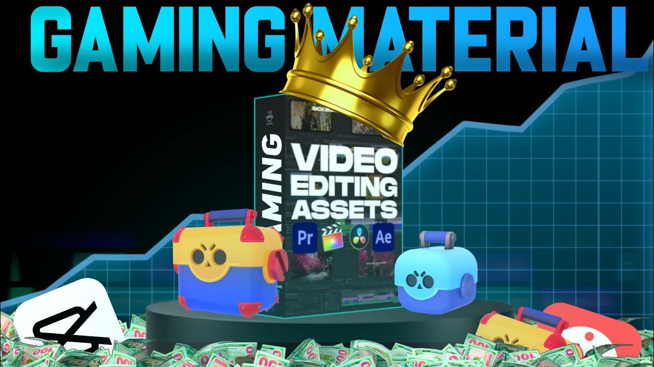 🔥 Ultimate Gaming Material 👑 Pack for Gaming Creators | Free Download ...