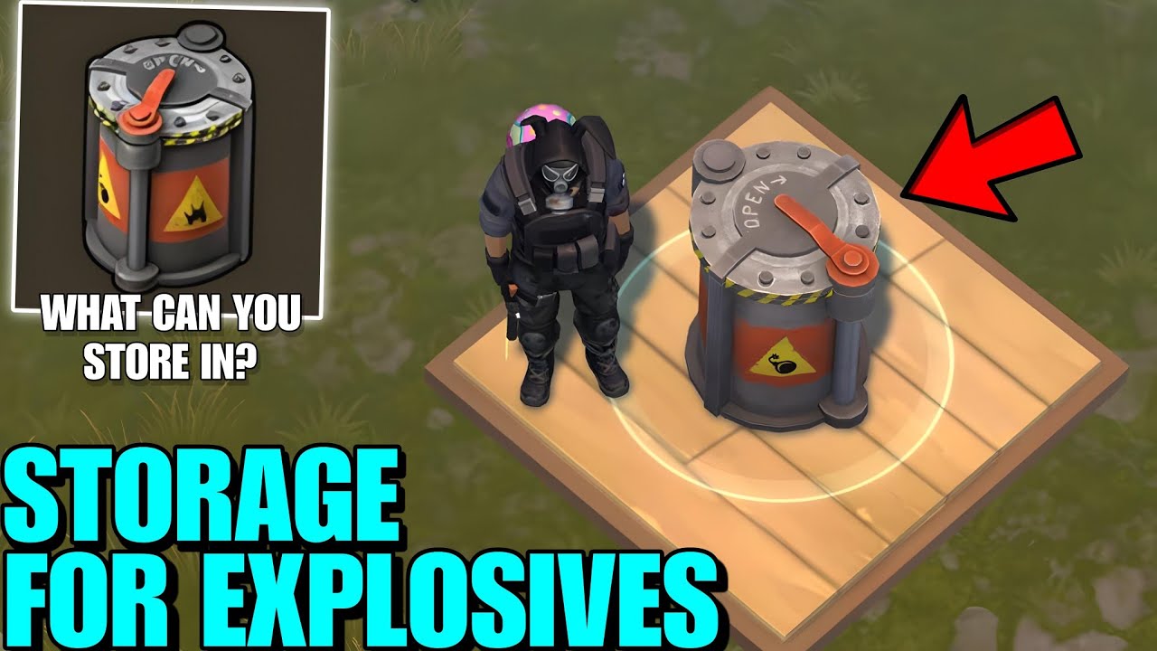 FINALLY I GOT "STORAGE FOR EXPLOSIVES" - WHAT CAN YOU STORE IN? - Last ...