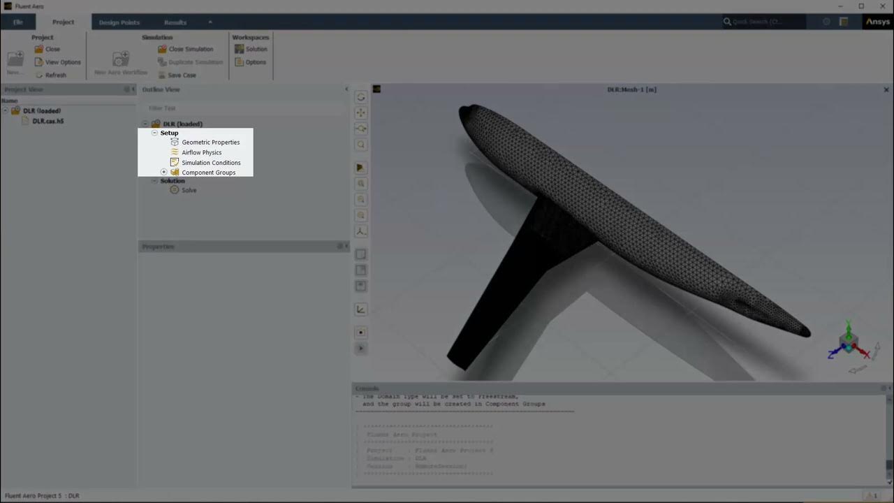 Overview of the Fluent Aero Workspace - YouTube
