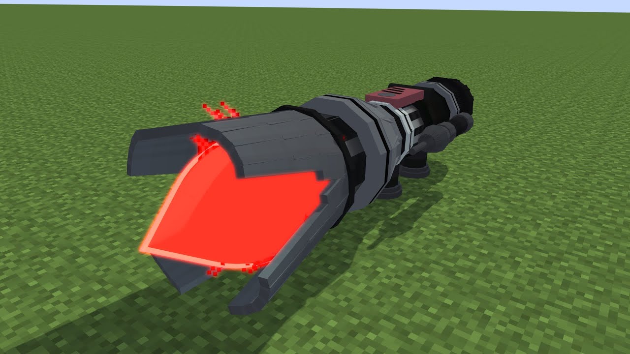 Blaster Cannon Test (made with Mine Imator) - YouTube