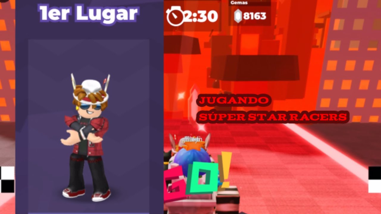 Jugando Súper Star Racers |Roblox| - YouTube