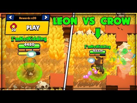 LEON VS CROW - 20 TICKETS BIG GAME GAMBLING! :: Brawl Stars Gameplay