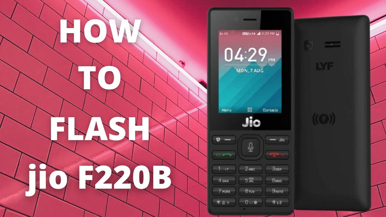How to flash jio f220b flashing Guide - YouTube