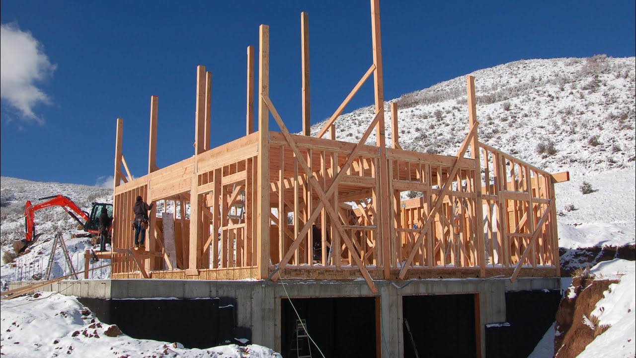 The Barn: Part 3 - Framing the Barn Pros Huntington 36 - YouTube