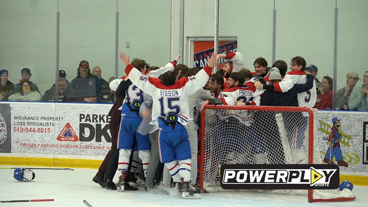 Lakeshore wins game 7 over Essex - YouTube