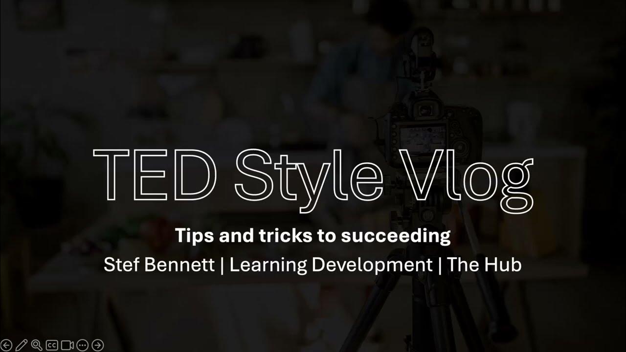 TED Style Vlog - Senior Leader Apprenticeship - YouTube