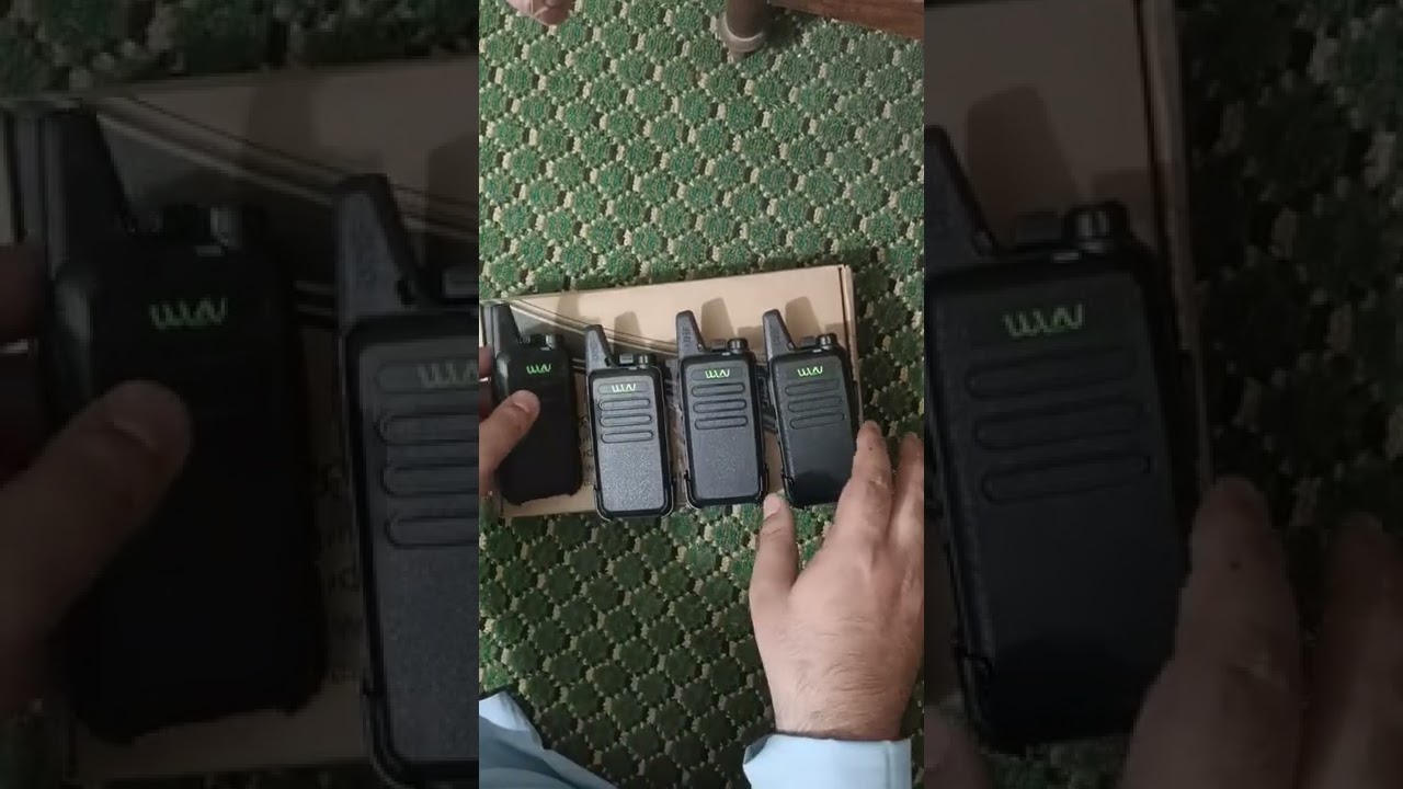 WLN KD C1 WALKIE TALKIE How To Connect 4 Walkie Talkies WLN KD C1 WALKIE TALKIE How To Connect 4 Walkie Talkies