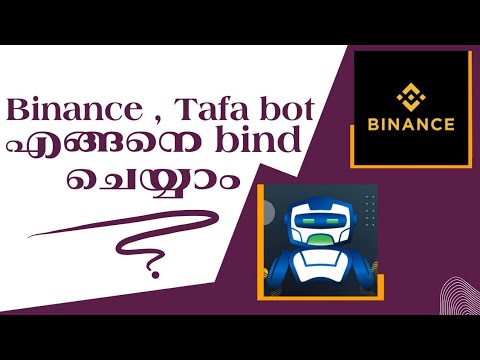 How to Bind/connect Binance and Tafa bot #trading #binancetrading # ...