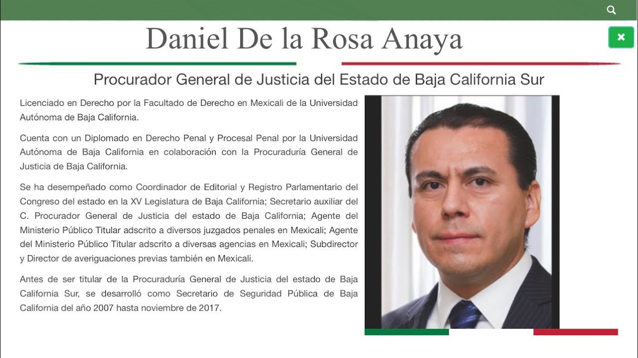 Prosecutor,Daniel De la Rosa Anaya is a TOUGH Prosecutor & Won’t Accept ...