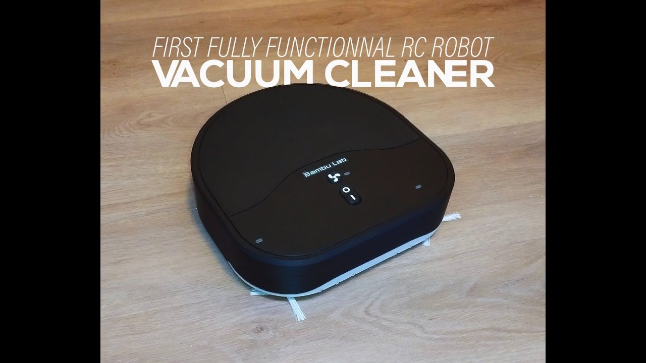 3D Printed RC Robot Vacuum Cleaner Build Guide - YouTube